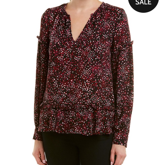 Parker | Tops | Parker Floral Long Sleeve Blouse | Poshmark